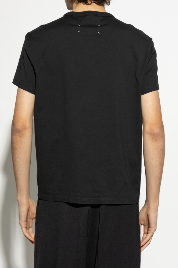 Black T-shirt with logo Maison Margiela - Vitkac Italy Black T-shirt with logo Maison Margiela - Vitkac Italy